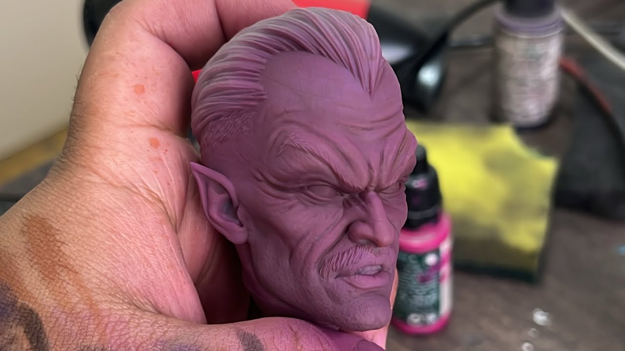 Head Sinestro Comics | LMR Studio